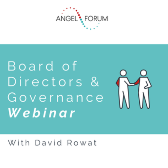 Board Of Directors And Governance Webinar Sfu Venturelabs