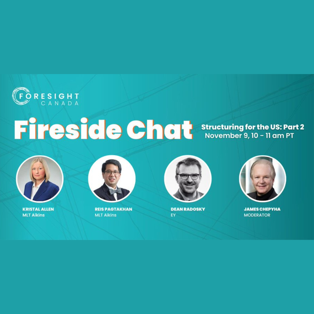 Fireside Chat: Structuring for the US Part 2 - SFU VentureLabs