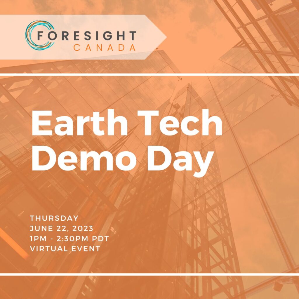 Earth Tech Demo Day - SFU VentureLabs