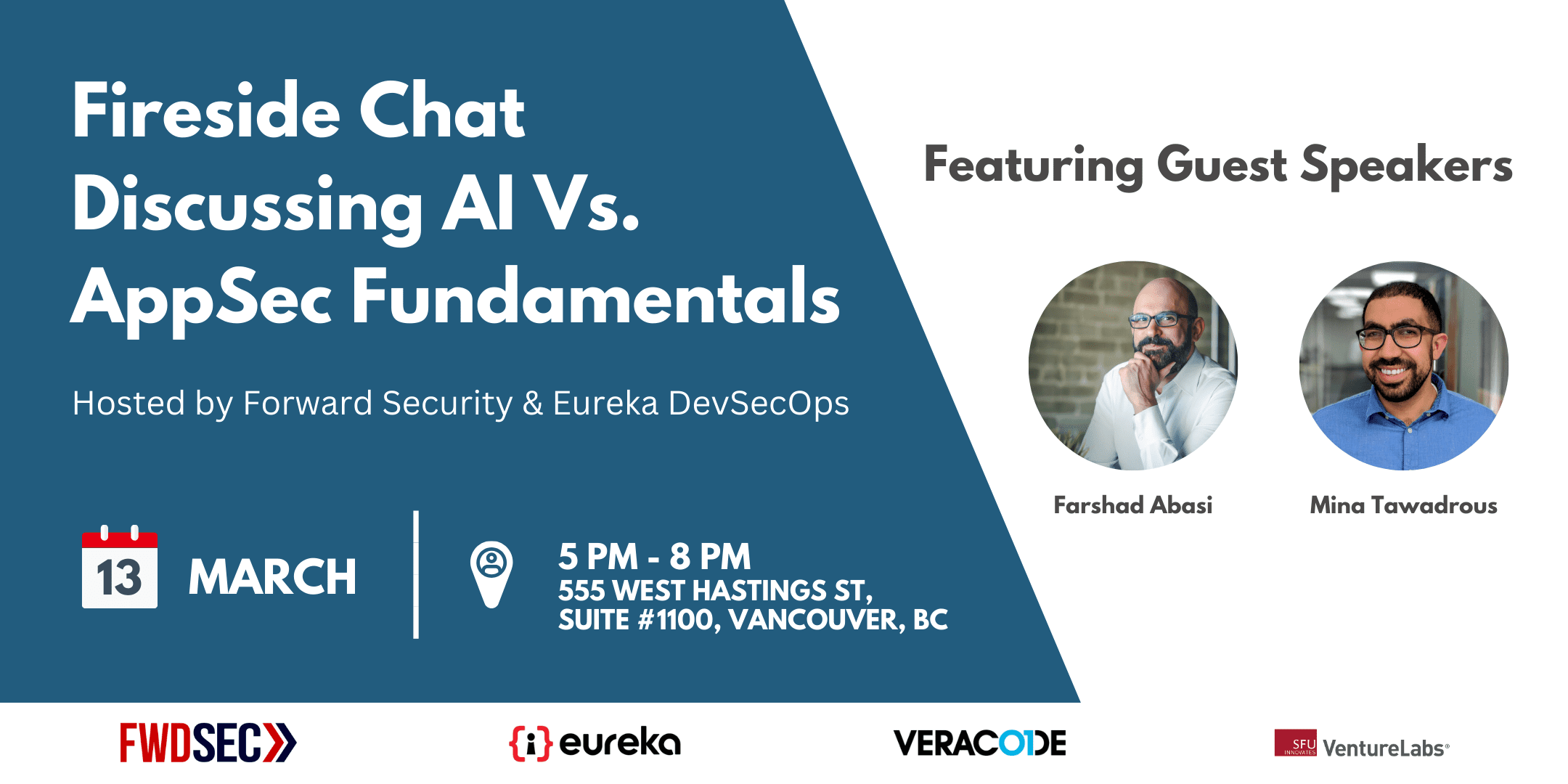 Fireside Chat Discussing AI vs. AppSec Fundamentals - SFU VentureLabs